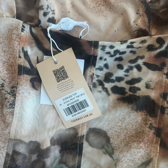 Tiger Mist | Tops | Tiger Mist Everlee Animal Print Corset Top | Poshmark